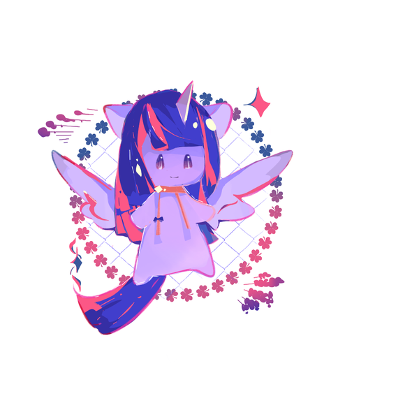 #3331503 - safe, artist:mengmao422, derpibooru import, twilight sparkle ...