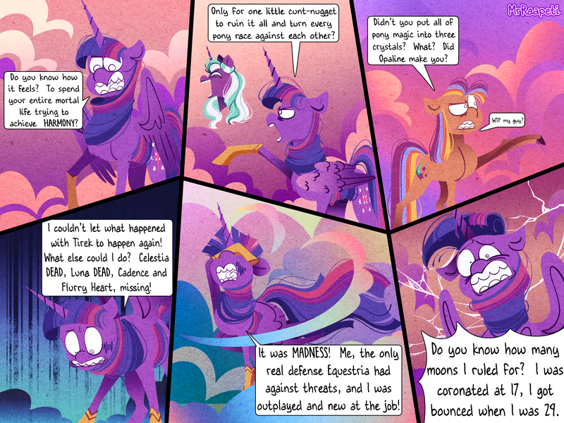 #3331674 - safe, artist:mrraapeti, derpibooru import, sunny starscout, twilight sparkle, alicorn ...