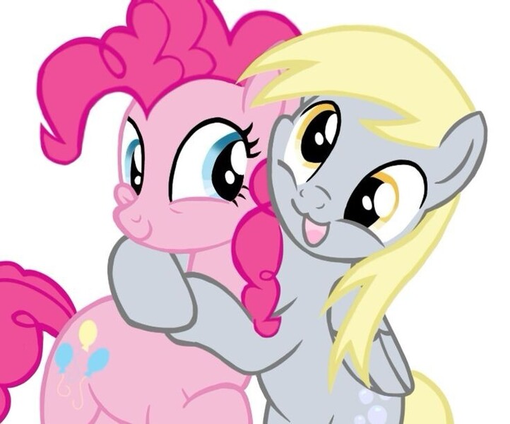 #3342631 - safe, derpibooru import, derpy hooves, pinkie pie, earth ...