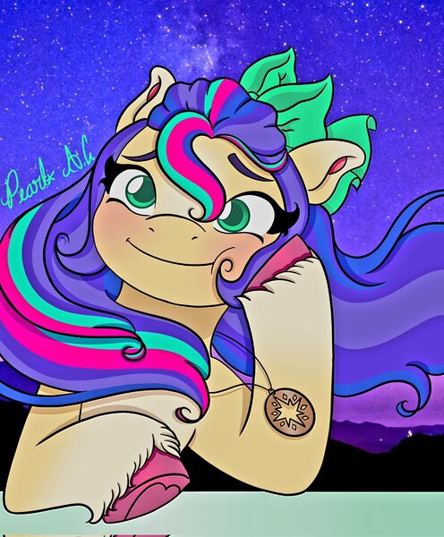 #3347883 - safe, artist:pearl a.g, derpibooru import, oc, unofficial characters only, earth pony ...