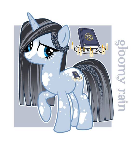 #3436490 - safe, artist:momoalistair, derpibooru import, oc, oc:gloomy rain, unofficial ...