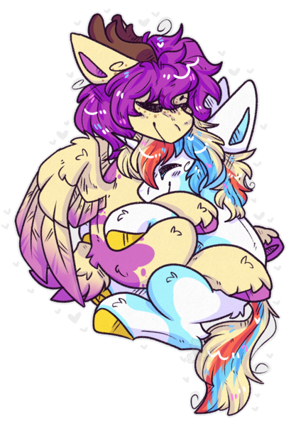 #3443192 - safe, artist:heart-sketch, derpibooru import, oc, oc:maui, oc:purple wingshade ...