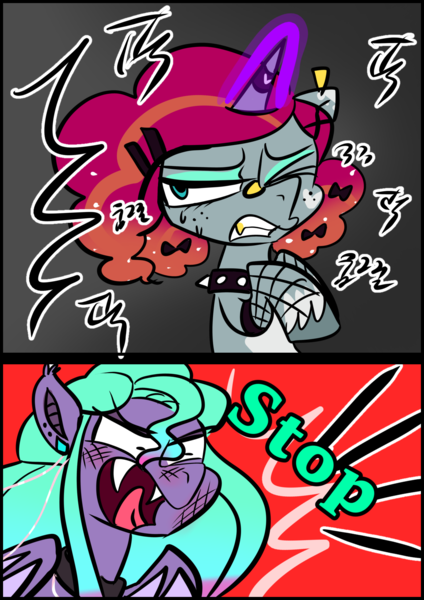 #3426147 - safe, artist:jully-park, derpibooru import, oc, oc:ailee hatter, oc:ella evans ...