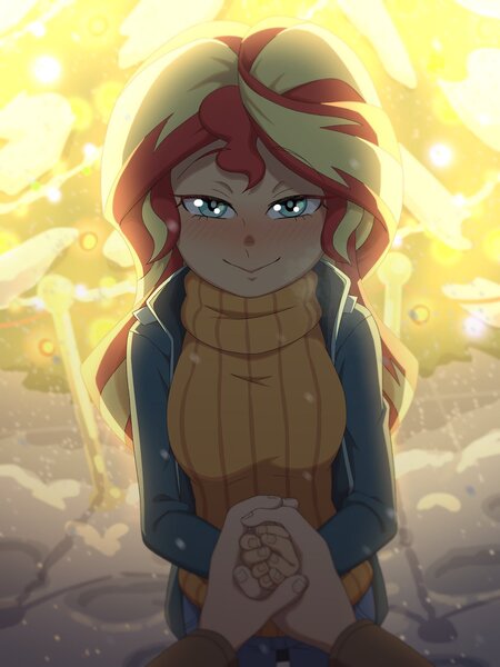 #3452766 - safe, artist:rockset, ponerpics import, sunset shimmer ...