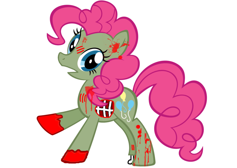 #3458753 - semi-grimdark, artist:threewheelsturning, derpibooru import, pinkie pie, pony, undead ...
