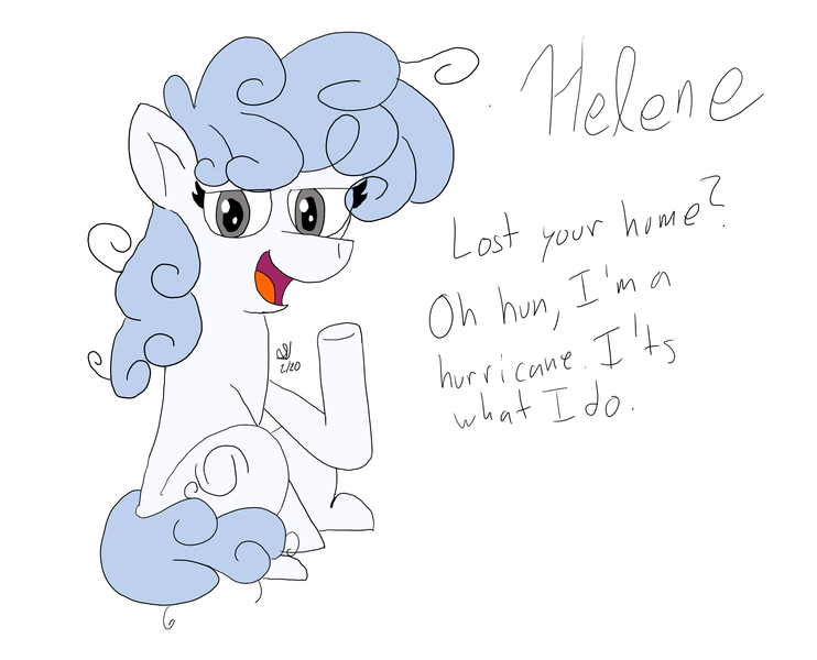 #3459960 - safe, derpibooru import, oc, oc:helene, ponified, unofficial ...