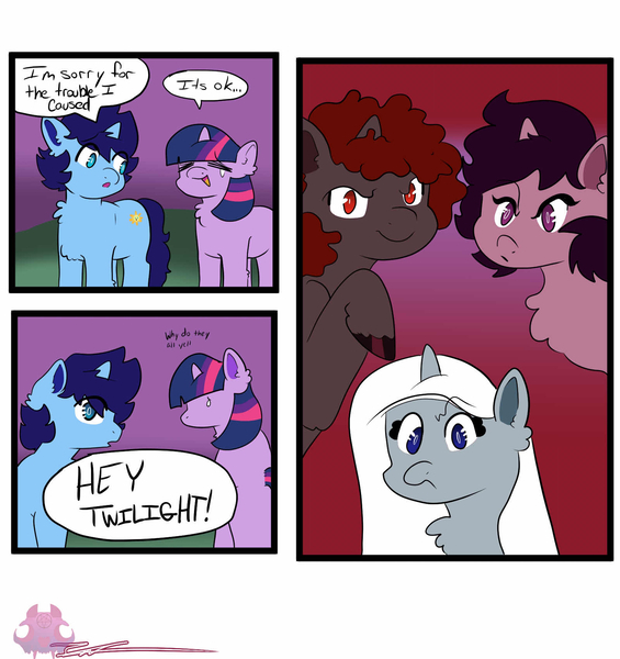 #3478879 - safe, artist:imp, derpibooru import, twilight sparkle, oc ...