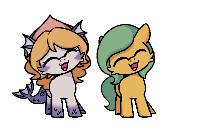 #3479722 - safe, artist:sugar morning, ponerpics import, oc, oc:cumin, oc:marina, unofficial ...