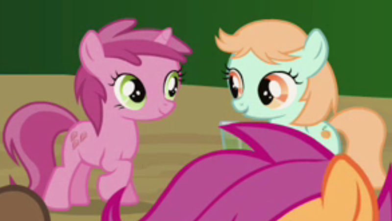 #3482126 - safe, derpibooru import, screencap, peach fuzz, ruby pinch ...