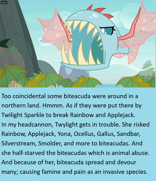 #3482191 - safe, ponerpics import, ponybooru import, biteacuda, fish ...