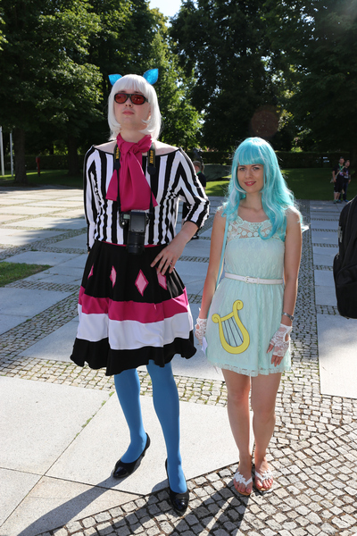 #3482204 - safe, derpibooru import, lyra heartstrings, photo finish ...