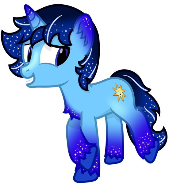 #3467975 - suggestive, artist:mrkm, derpibooru import, oc, oc:blue thunder, unicorn, horn, image ...