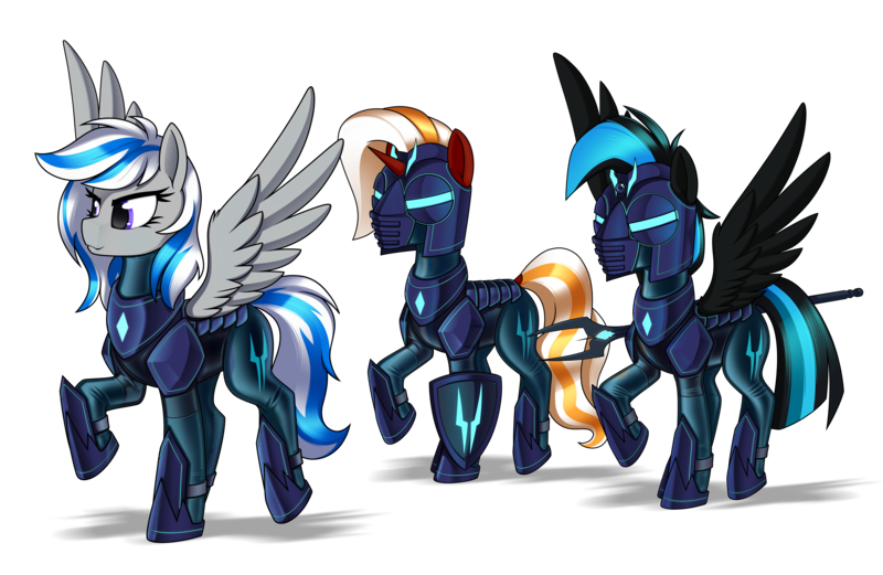 #3470855 - safe, artist:dacaoo, derpibooru import, oc, oc:lady lightning strike, oc:nightlight ...