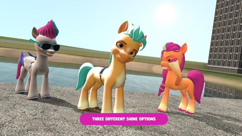 #3495032 - safe, artist:redchaosscrungle, derpibooru import, hitch trailblazer, sunny starscout ...