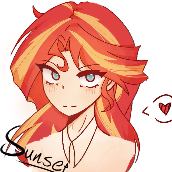 #3496053 - safe, artist:bengbeng, derpibooru import, sunset shimmer, human, equestria girls, g4 ...