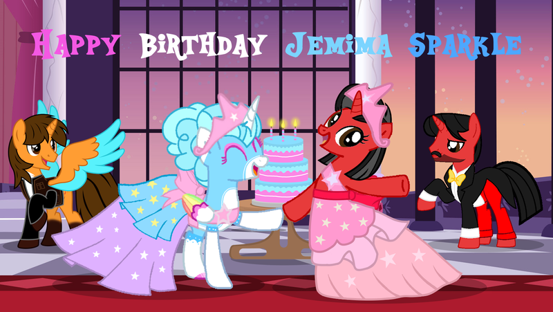 #3496678 - safe, artist:mickey1909, derpibooru import, oc, oc:ej, oc:jemima sparkle, oc:mickey ...