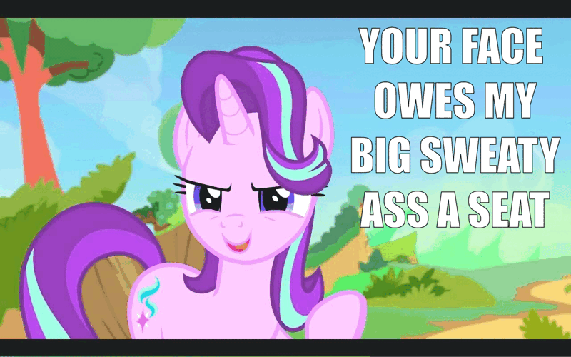 #3496719 - suggestive, edit, screencap, starlight glimmer, g4, to ...