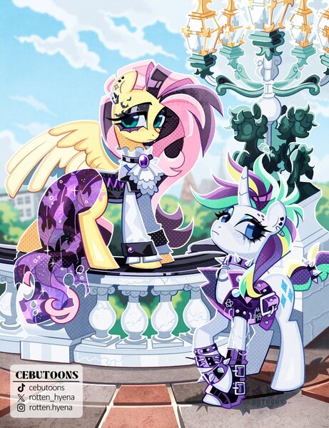 #3499294 - safe, artist:rotten_hyena, derpibooru import, fluttershy ...