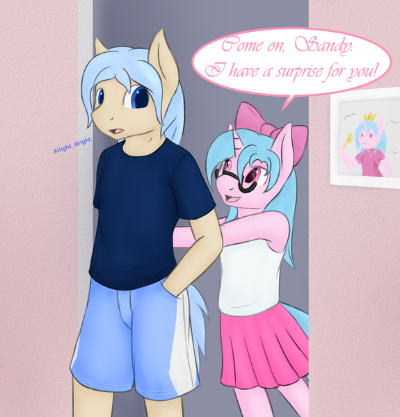 #3490102 - safe, artist:daf, derpibooru import, oc, oc:pink lace, oc:sandy surf, unofficial ...