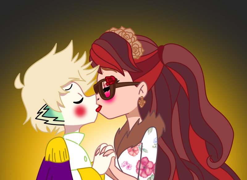 #3501066 - safe, artist:spike17, derpibooru import, spike, human, g4, blonde hair, dragon ears ...