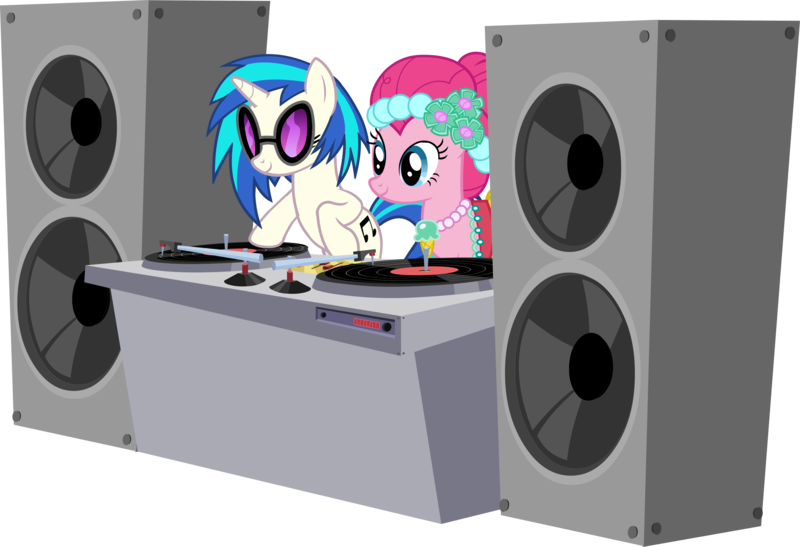 #3503216 - safe, derpibooru import, official, pinkie pie, vinyl scratch ...