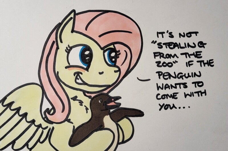 #3503261 - safe, artist:hoofclid, derpibooru import, fluttershy, bird ...