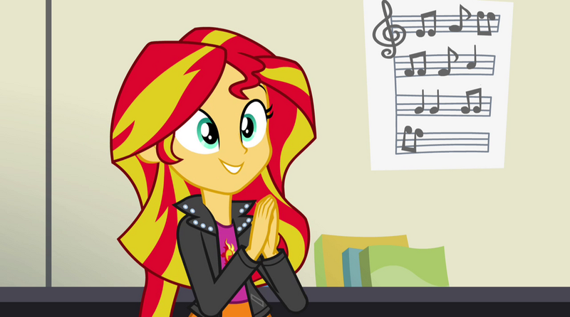 #3504761 - safe, derpibooru import, screencap, sunset shimmer, equestria girls, g4, image, music ...