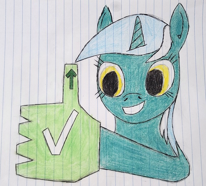 #3507118 - safe, artist:radiation_pony, derpibooru import, lyra ...