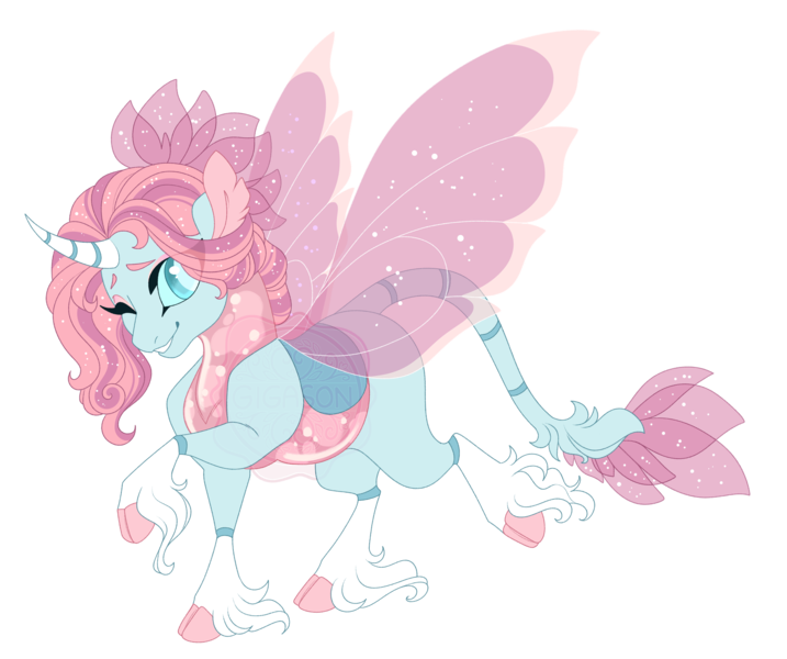 #3492962 - safe, artist:gigason, derpibooru import, oc, oc:aquarelle, unofficial characters only ...