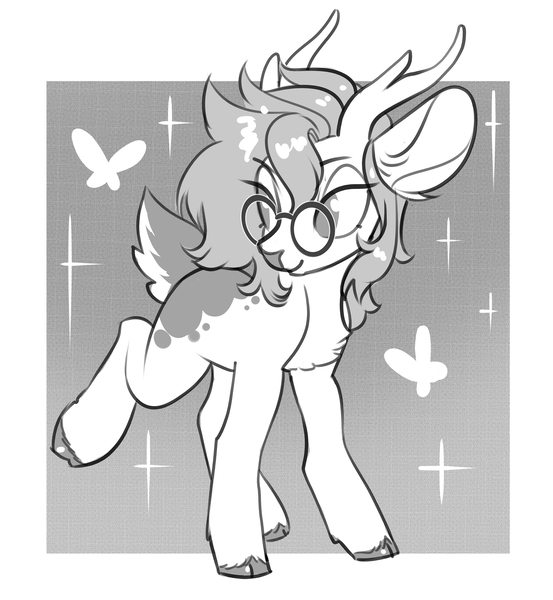 #3493487 - safe, artist:opalacorn, derpibooru import, oc, unofficial characters only, butterfly ...