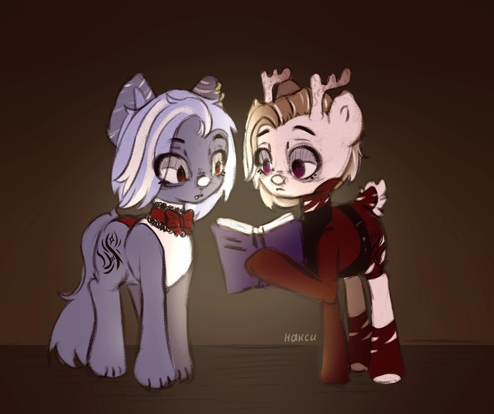 #3493608 - safe, artist:naksi, derpibooru import, oc, unofficial characters only, deer, deer ...