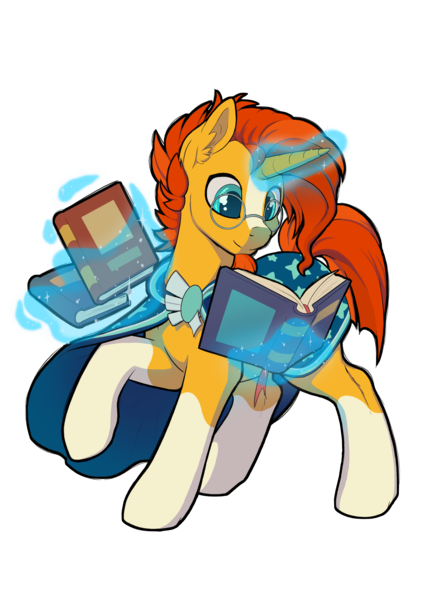 #3542063 - safe, artist:mayendafreak, derpibooru import, sunburst, pony ...