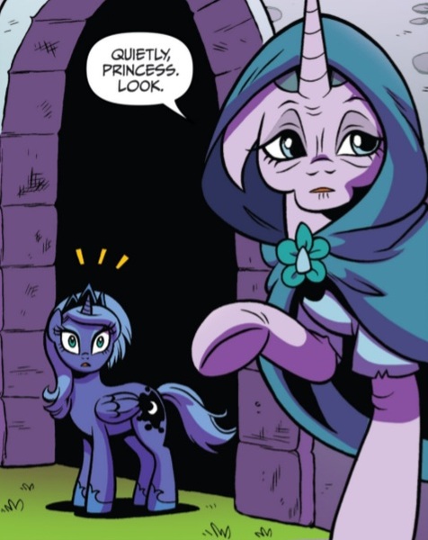 #3552944 - safe, derpibooru import, idw, mistmane, princess luna ...