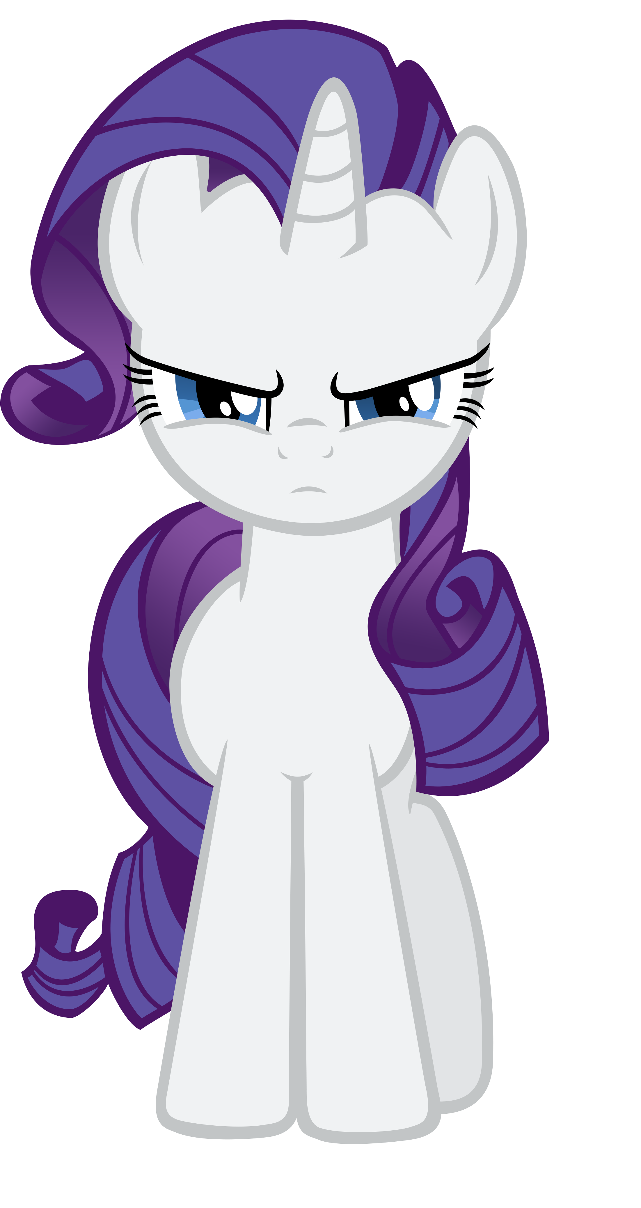 Rarity Angry Blush
