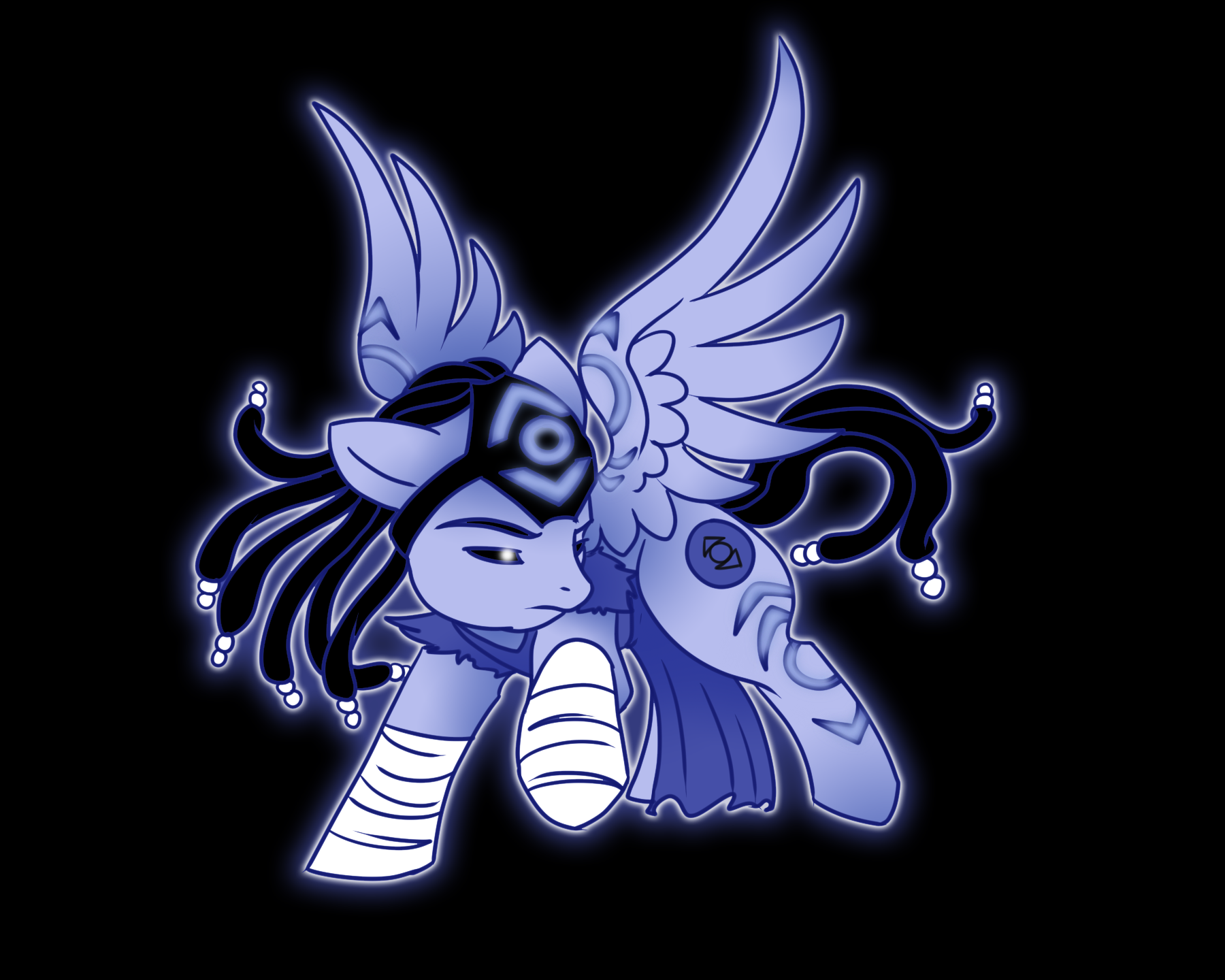 #181395 - artist:ladyduskfall, black background, dc comics, derpibooru ...