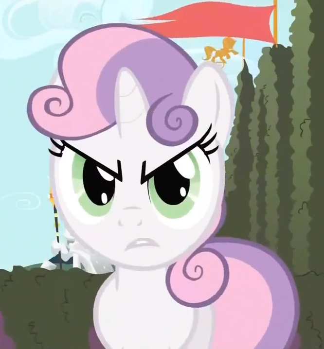 #192006 - safe, derpibooru import, screencap, sweetie belle, angry ...