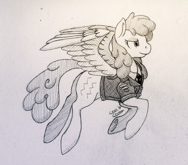 #290921 - artist:couchcrusader, clothes, derpibooru import, necktie, oc, safe, solo, traditional ...