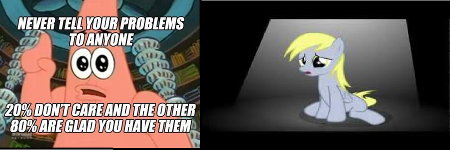 #459669 - artist:angrynoahs, derpibooru import, derpy hooves, patrick ...