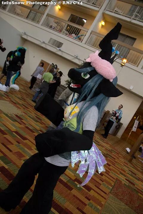 Queen Chrysalis And Fluffle Puff Cosplay
