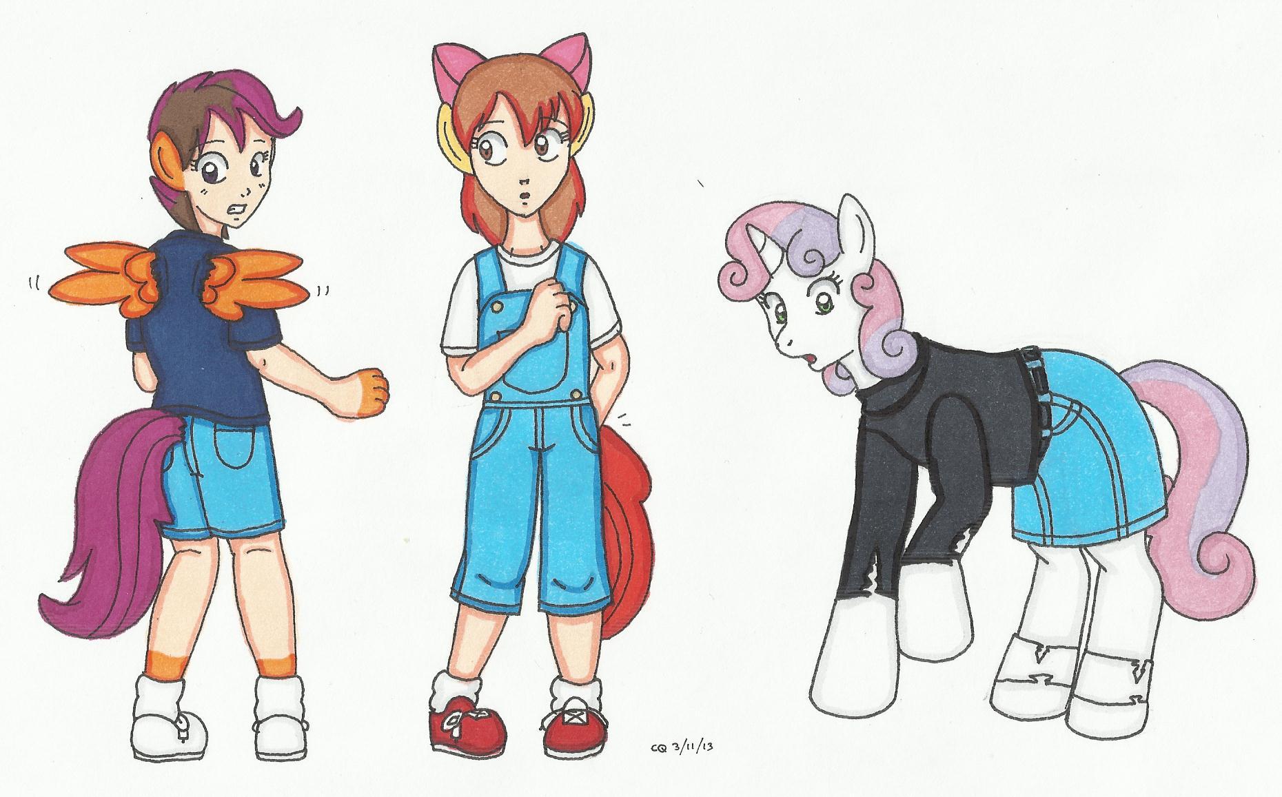 #717818 - safe, artist:cqmorrell, derpibooru import, apple bloom ...