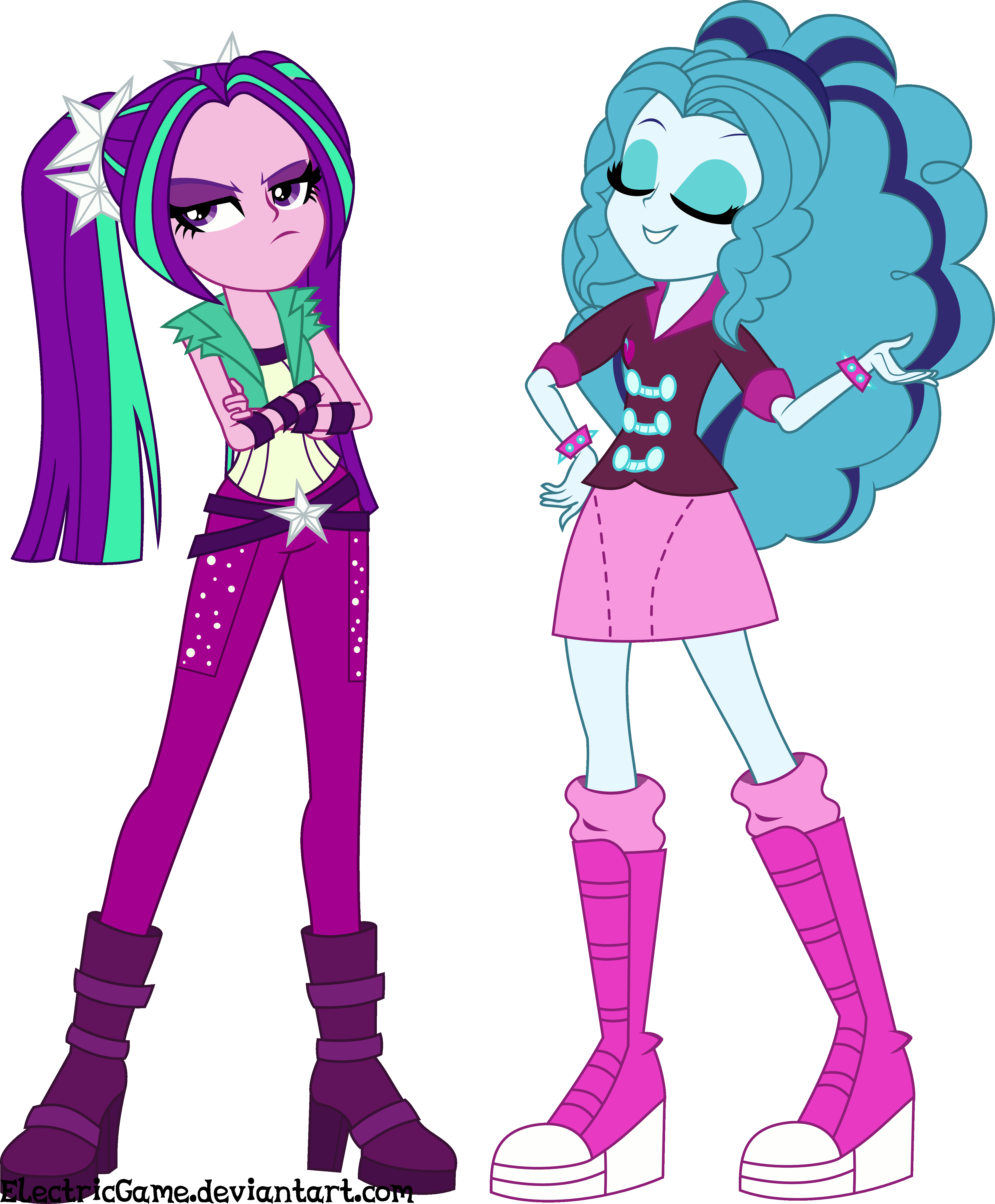 #804459 - absurd resolution, adagio dazzle, alternate hairstyle, animated, aria blaze, artist ...