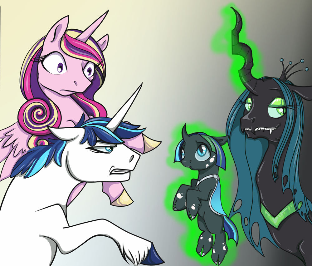 Queen Chrysalis X Princess Cadence
