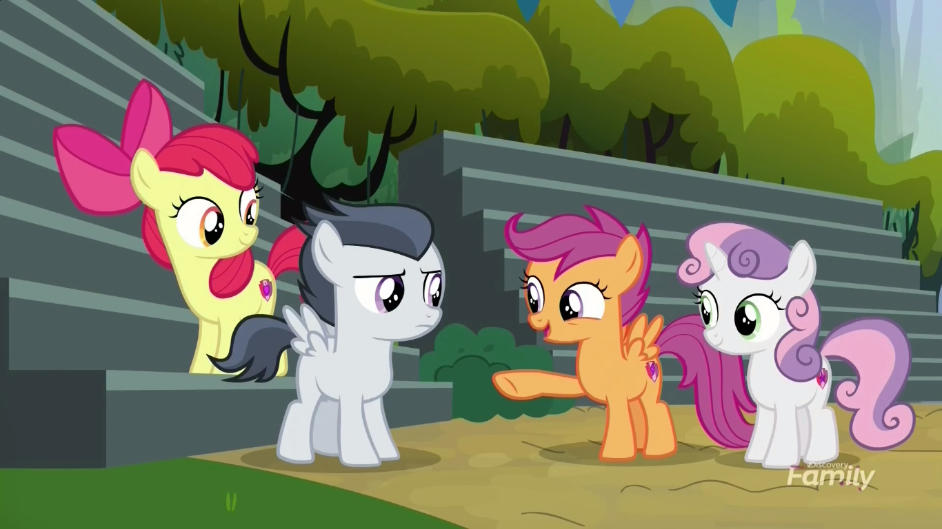 Scootaloo And Rumble