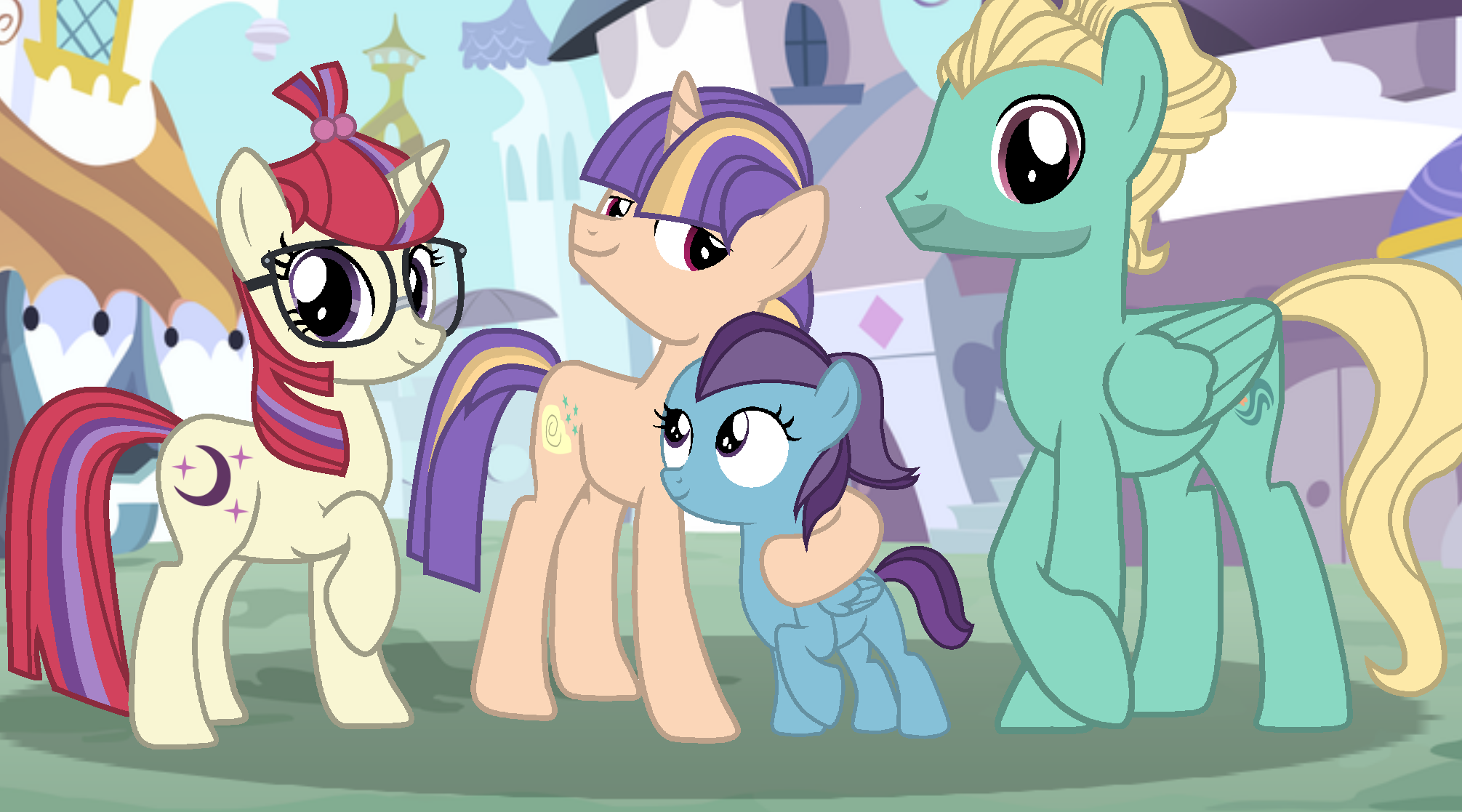 #1269877 - safe, artist:rock-mint-swirl, derpibooru import, moondancer ...