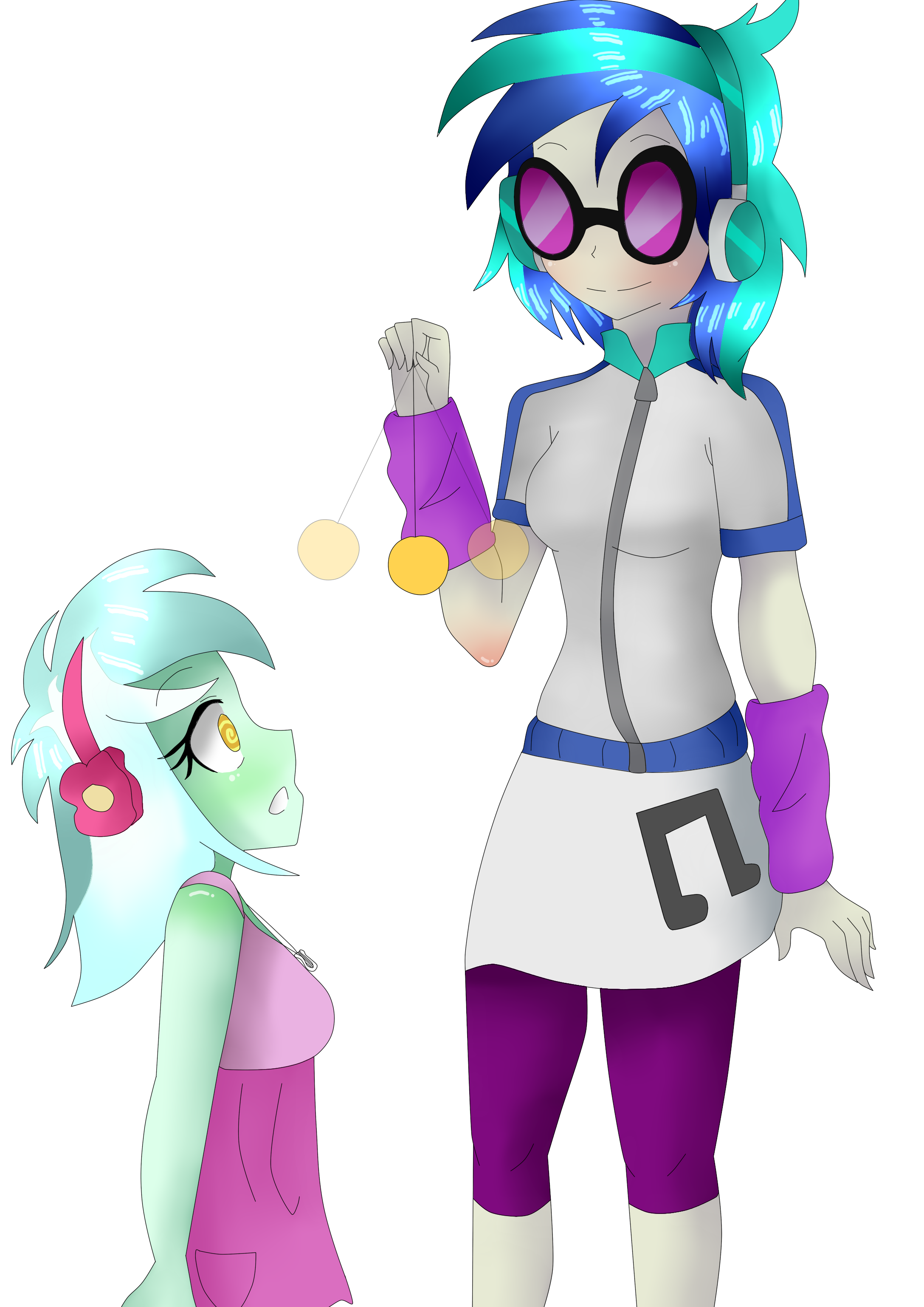 #1318226 - safe, artist:billcipherspuppet, derpibooru import, lyra ...