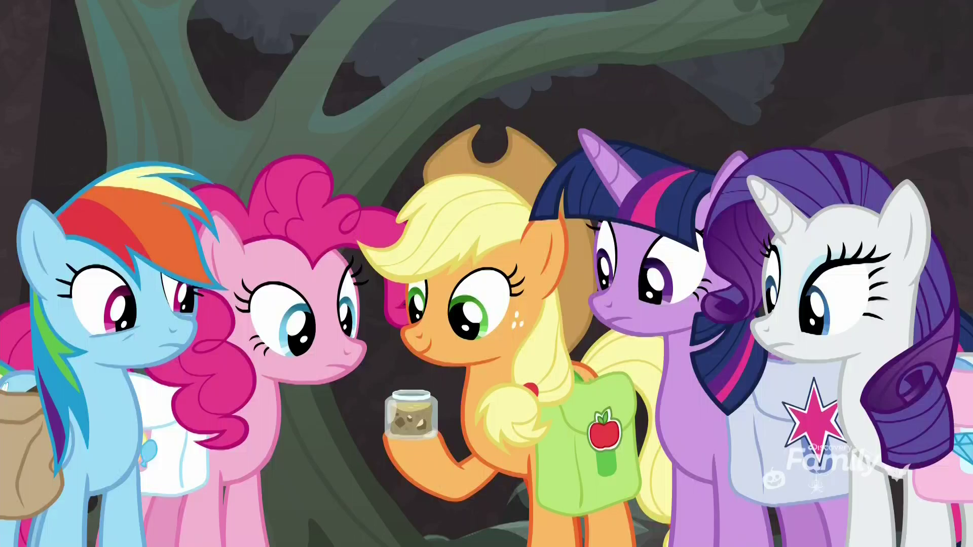 #1486532 - safe, derpibooru import, screencap, applejack, pinkie pie ...