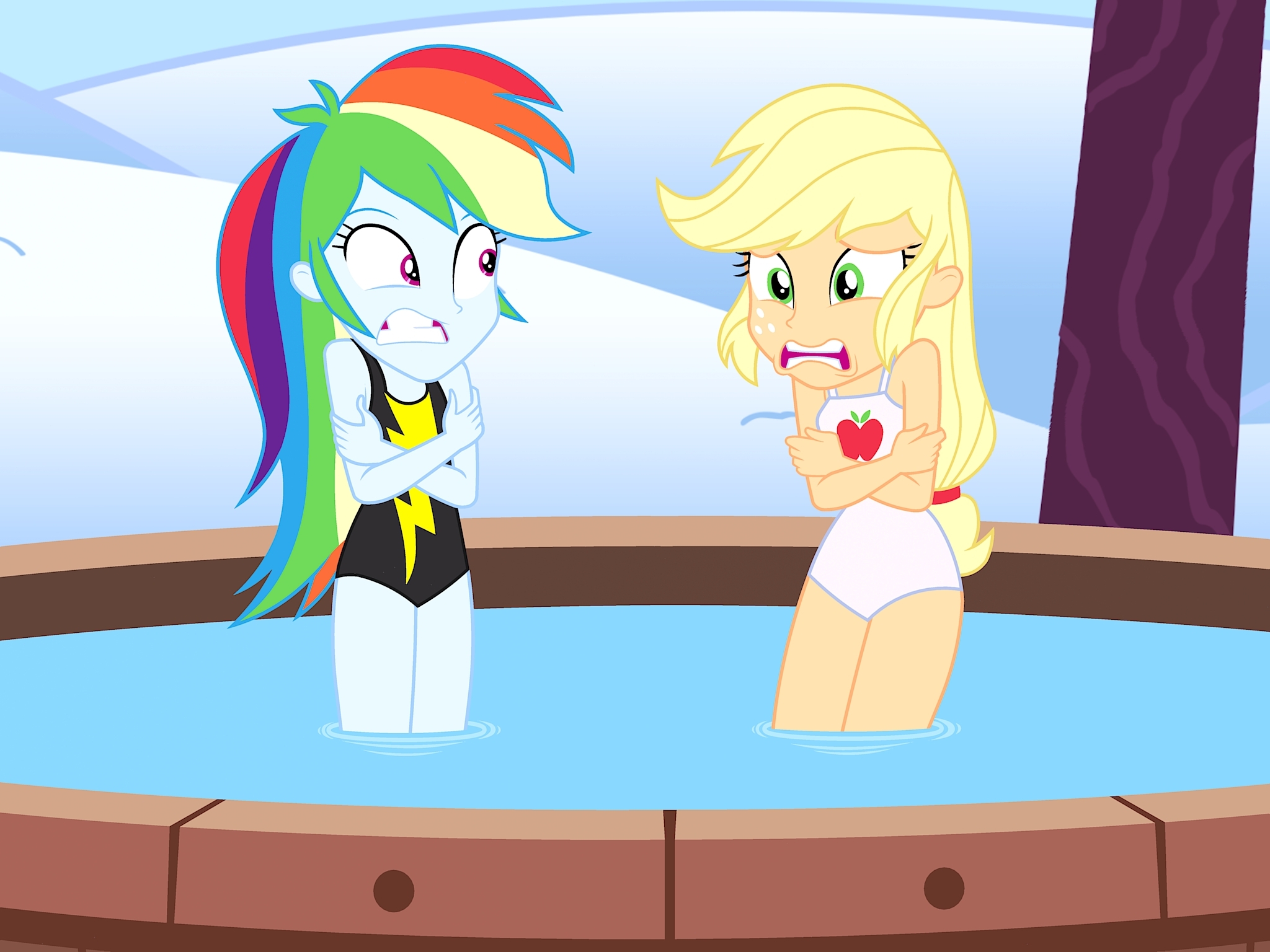 Applejack Swim
