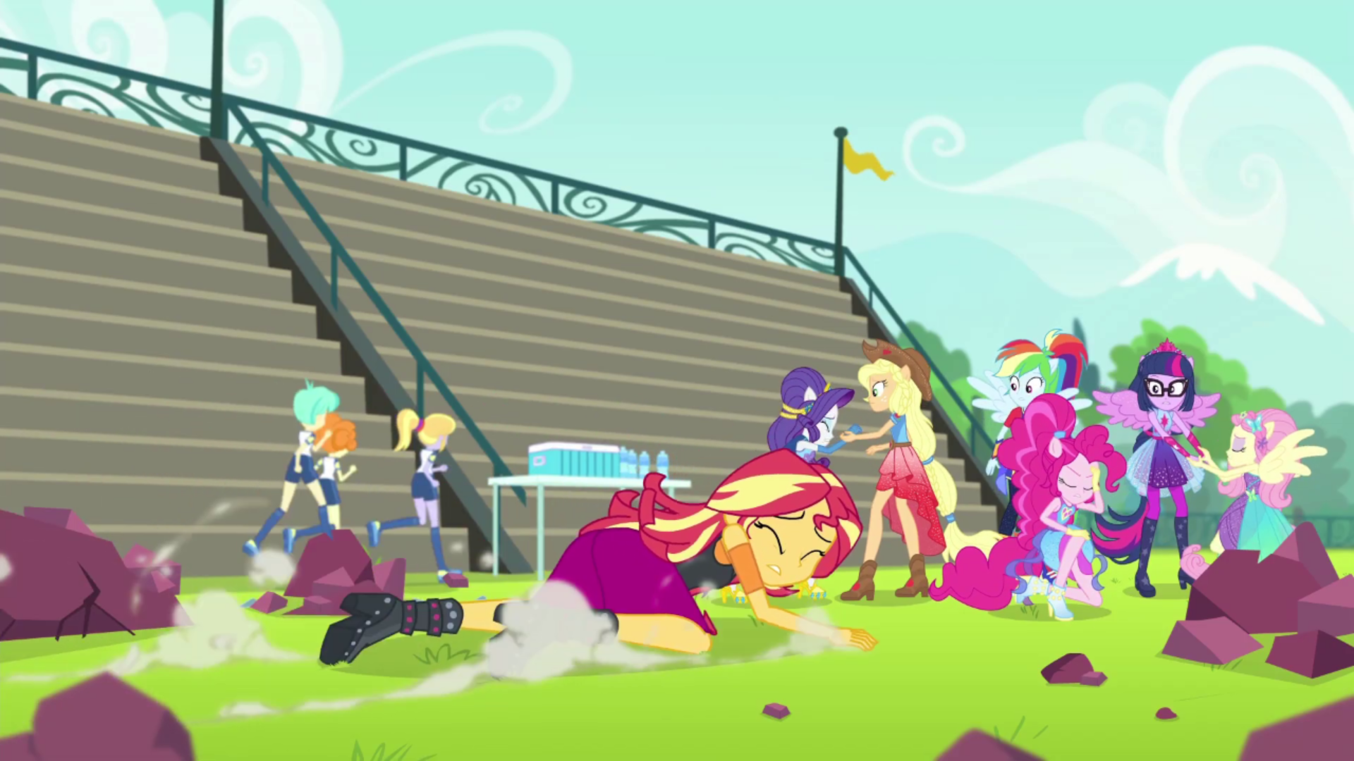 #1909769 - applejack, cheer you on, cloudy kicks, derpibooru import ...