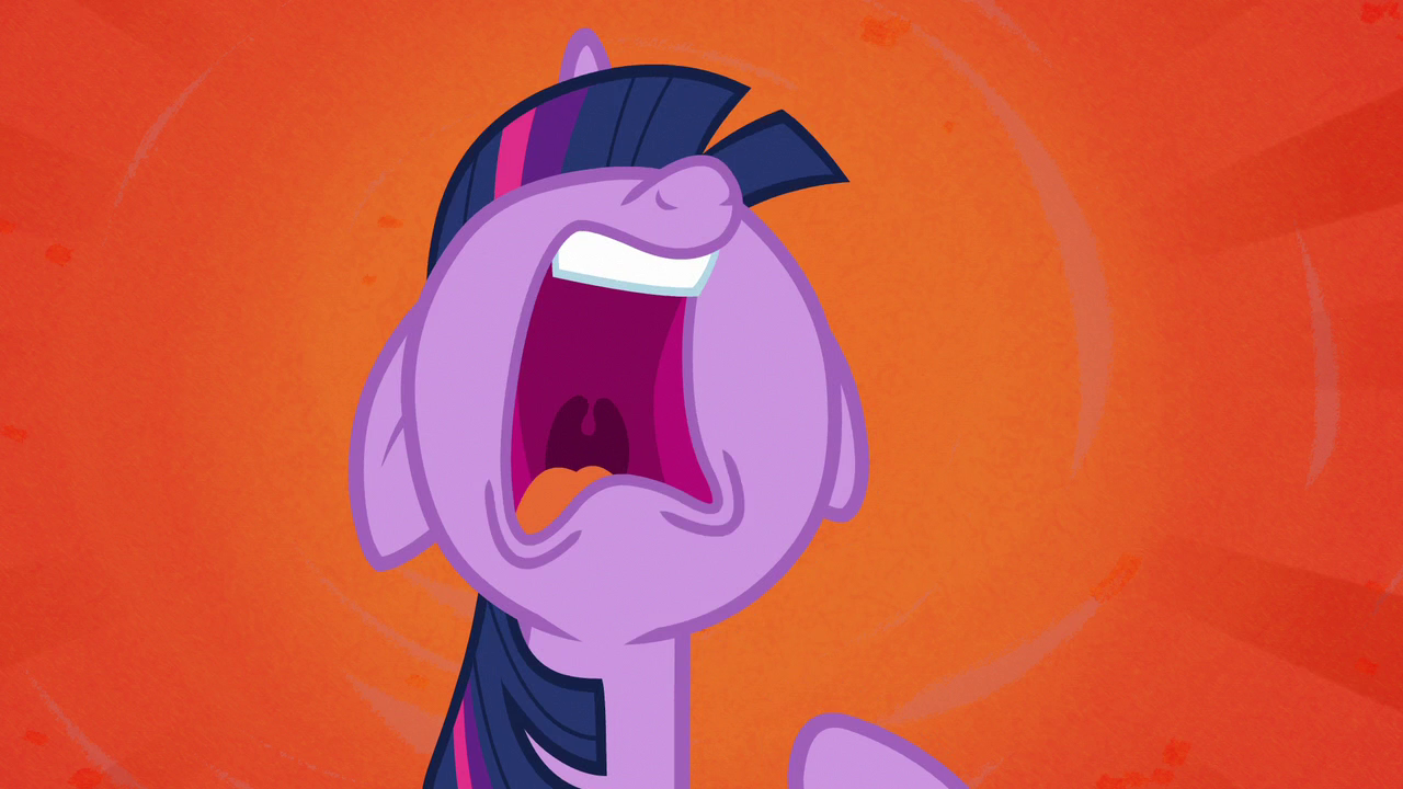 Twilight Sparkle Screaming