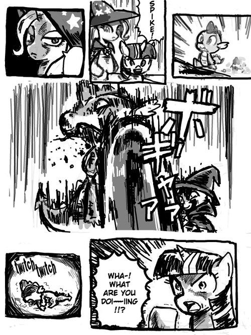 #2058828 - abuse, artist:sukaponta, derpibooru import, japanese, jojo's ...